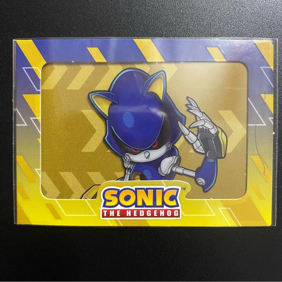 SEGA | Toys | Cybercel Sonic The Hedgehog Trading Card Metal Sonic ...